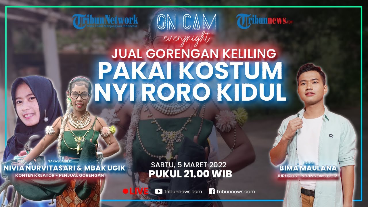 Sosok Mbak Ugik Viral di TikTok Gegara Jualan Gorengan Keliling Pakai ...