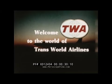 " GEAR UP FOR '67 " 1967 TRANS WORLD AIRLINES / TWA TV COMMERCIAL & AD CAMPAIGN BRIEFING XD12404