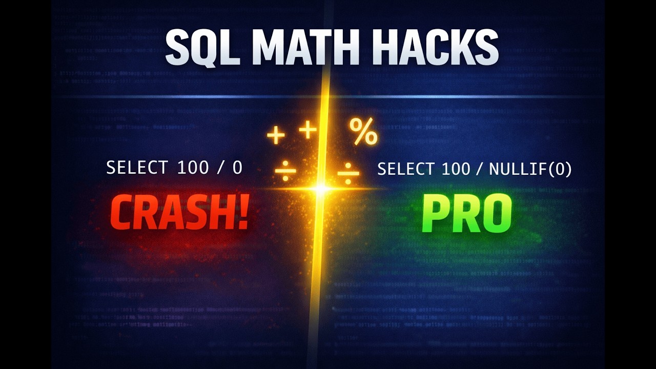 SQL Arithmetic Operators Explained: +,  -,  *,  / (With Real Examples)