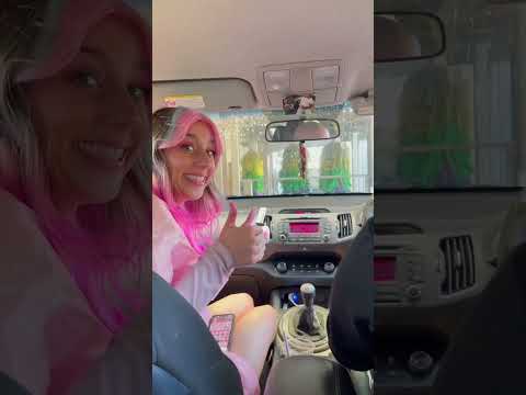 CAR WASH FAIL!! 🧼😱 #carwash #washme #prank