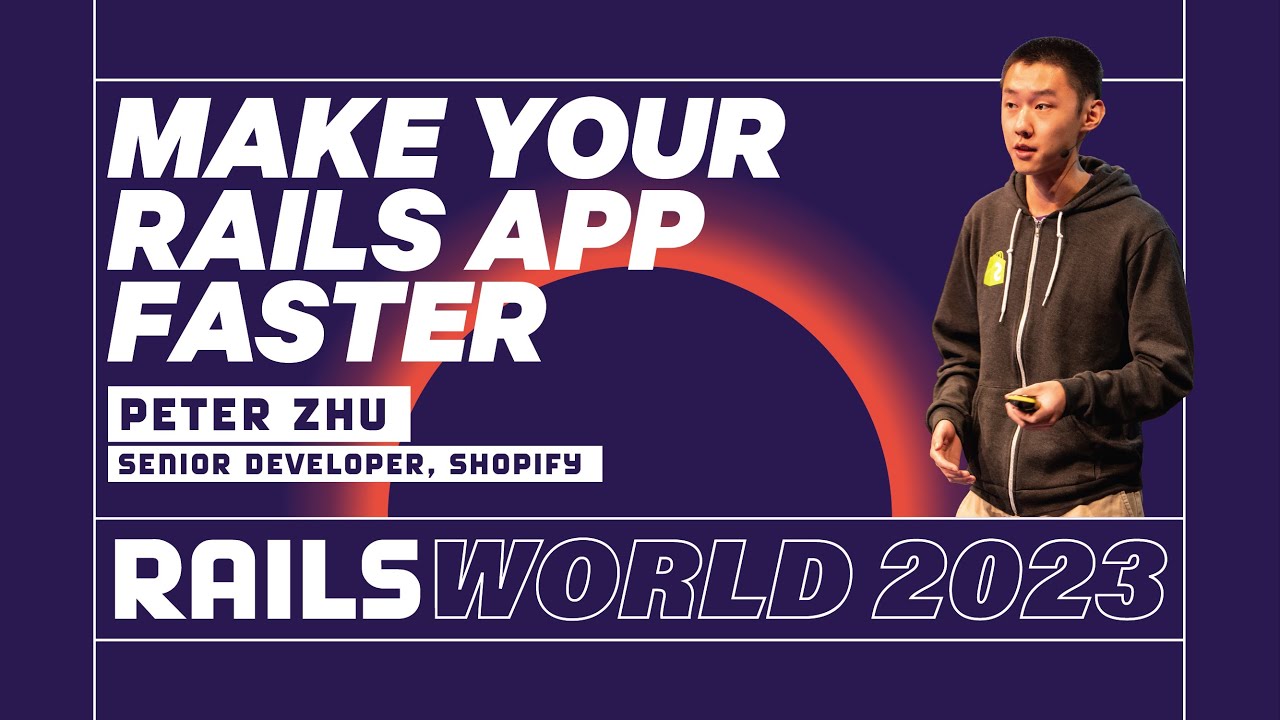 Peter Zhu - Rails and the Ruby Garbage Collector: How to Speed Up Your Rails App - Rails World 2023