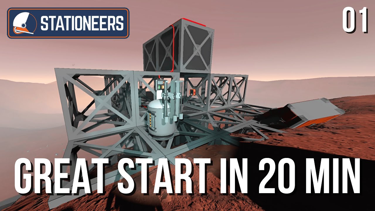 How to start strongly in Stationeers - New Terrain Update