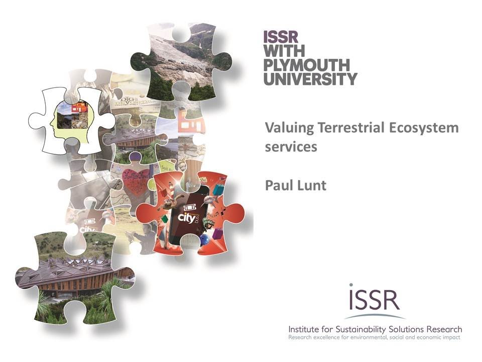 Valuing Terrestrial Ecosystem services