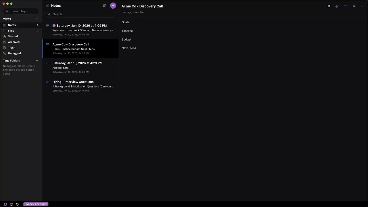 Standard Notes Self Hosted: Private, Encrypted Notes for Business