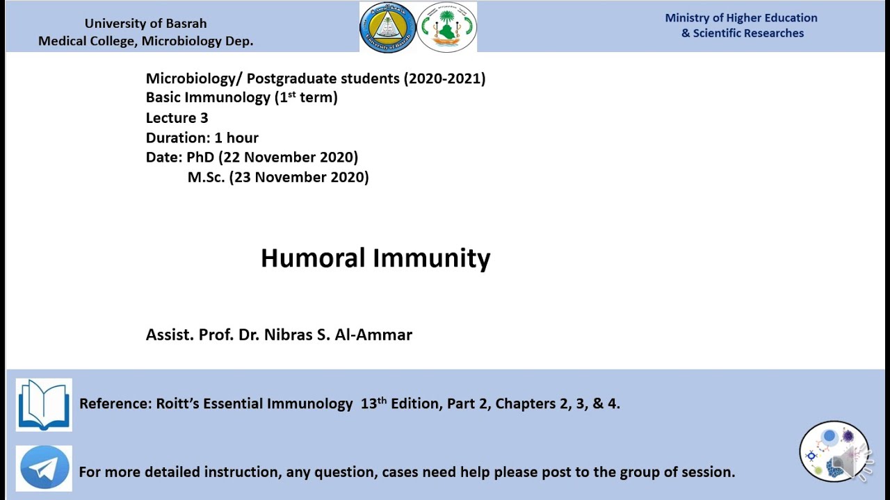 Humoral Immunity 2 pptx for Postgraduate students