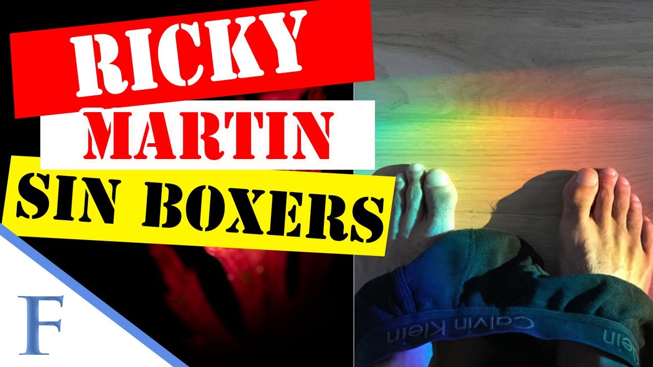 Ricky Martin se toma foto sin ropa interior y es criticado