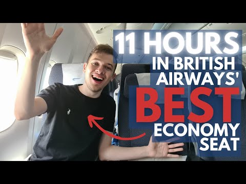 British Airways’ BEST economy seat was a breeze on this 11 HOUR flight