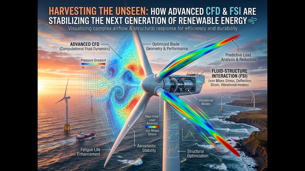 Advanced CFD & FSI in Renewable Energy | High-Altitude Wind Systems Explained