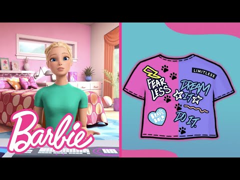 @Barbie | "Creating Your FASHION" DIY with Me! 👚👗🕶 | Barbie Vlogs