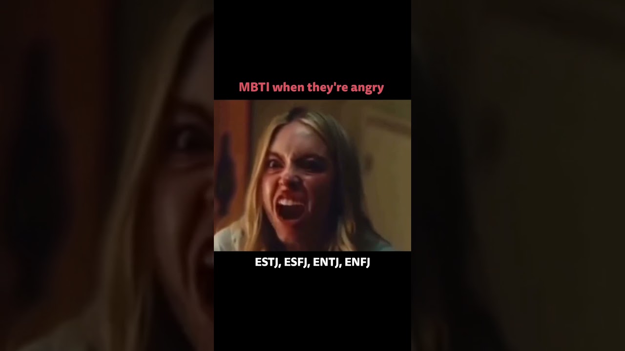 MBTI and Anger