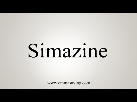 How To Say Simazine
