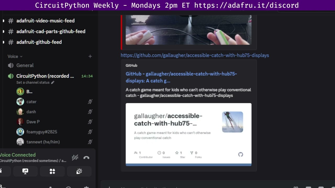 CircuitPython Weekly Meeting for April 20, 2026 @circuitpython #circuitpython #adafruit