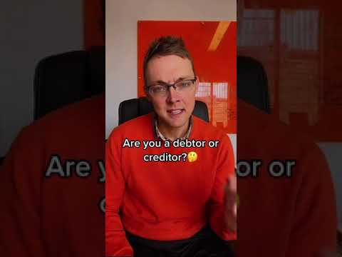 Are you a Debtor or Creditor?🤯#shorts