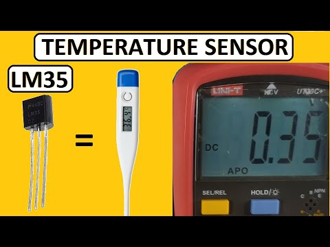 TEMPERATURE SENSOR, THE LM35