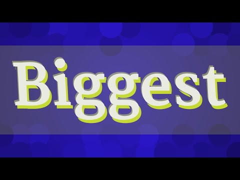 BIGGEST pronunciation • How to pronounce BIGGEST
