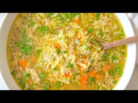 You should NEVER throw out turkey bones — make the most incredible soup 🤤 #shorts #viralshorts