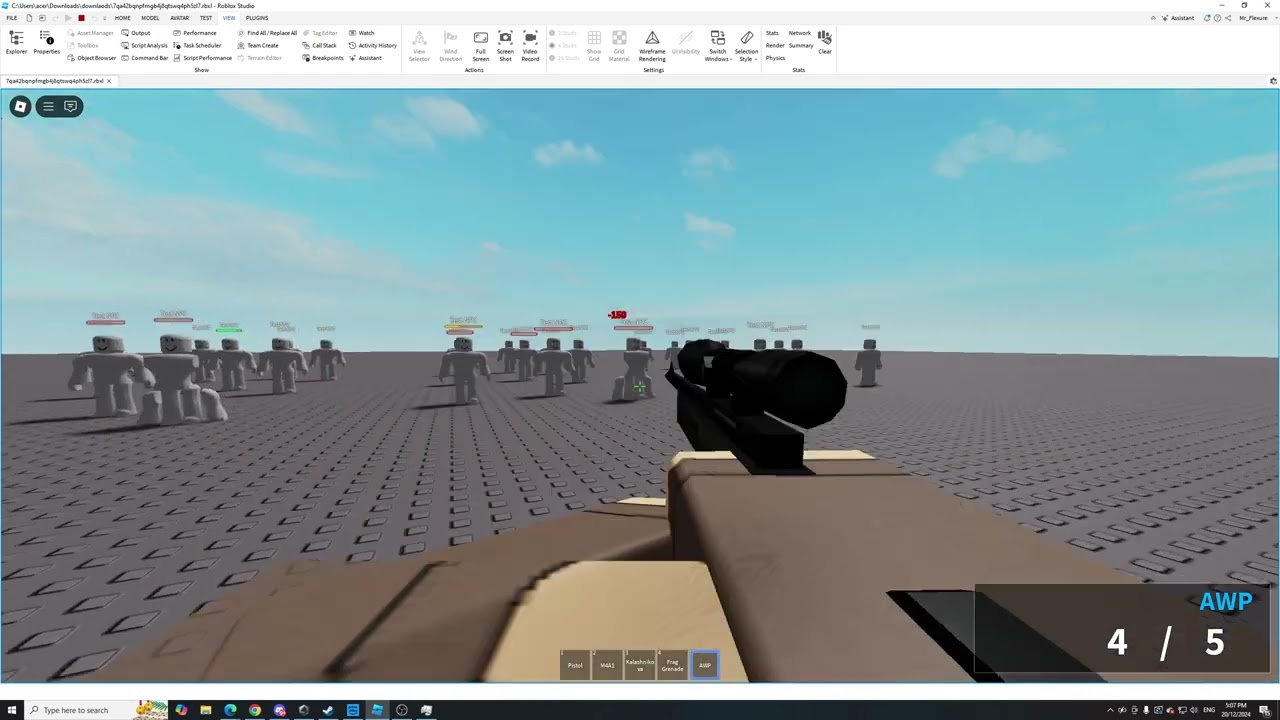 Simple TPS Gun System - Roblox systems | Polygon Works