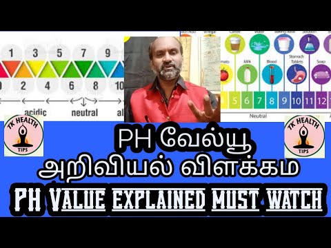PH Value why important?Explained/பீ எச் வேல்யூ முக்கியத்துவம் அறிவியல் விளக்கம்/Tamil/Tkhealthtips.