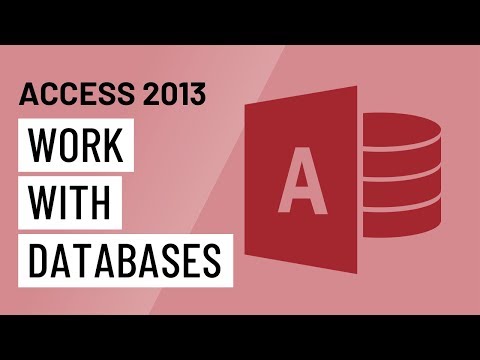 Working with Databases: how to read Working with Databases in the ...