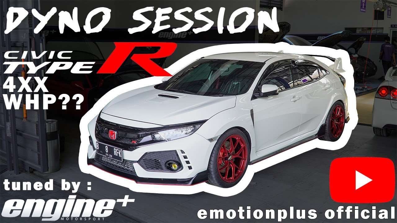 Civic FK8 Dyno Session (engine & turbo upgraded)