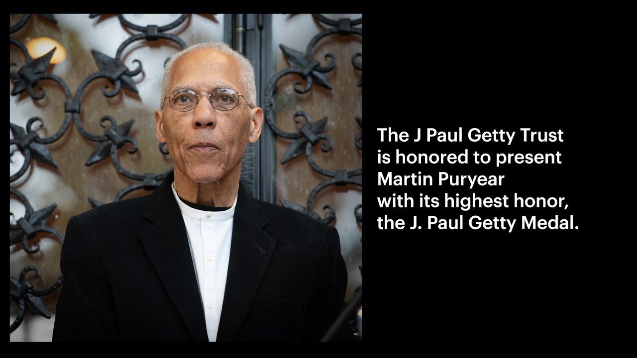 2022 Getty Medal Recipient Martin Puryear