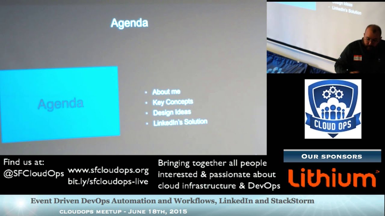 Event Driven DevOps Automation and Workflows, LinkedIn and StackStorm