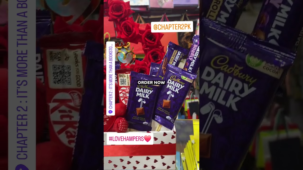 Golden Acrylic LOVE ☺ Love Hamper | Heart-Shaped Chocolate & Roses Box