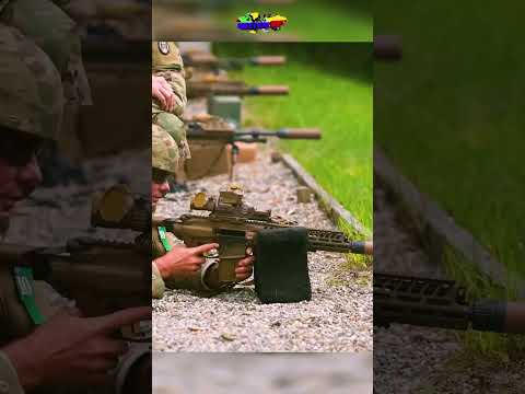 U.S. ARMY National Guard fire the new XM7 replacements for the M4 rifles