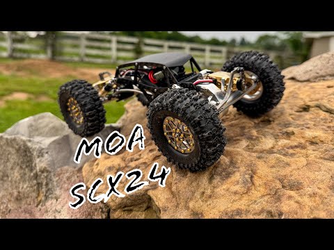 SCX24 GOLD Standard MOA! DIG & 4ws is Unstoppable! RC8X Programming