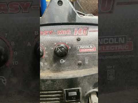 Lincoln mig welder setting up for success