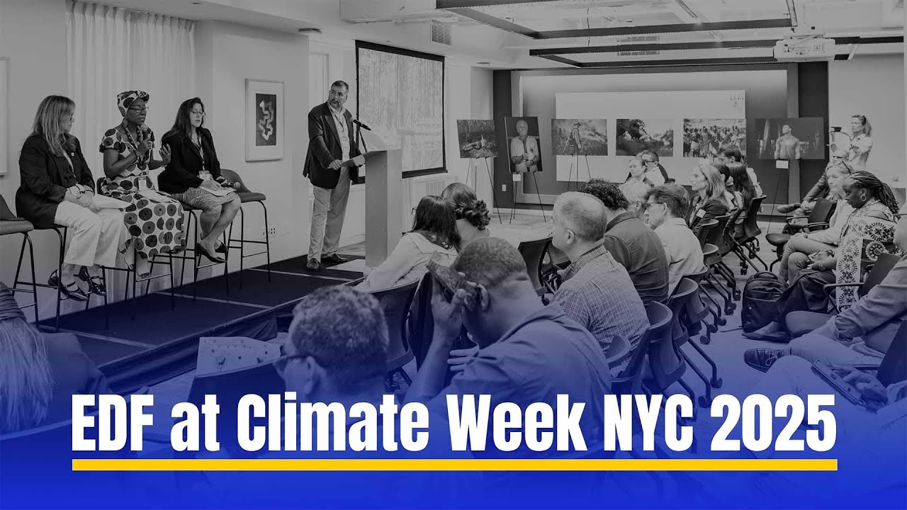 EDF at Climate Week NYC 2025