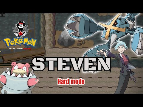 Steven Boss Battle | Mega Slowbro | Pokemon Revolution Online PRO 👊