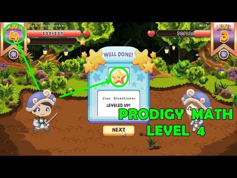 Prodigy Math Game Student | ¡¡GO!! LEVEL 4 | Prodigy PART 2 - Games For Childrens
