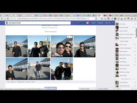 how to move photos within album on facebook