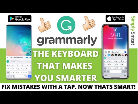 Best Phone Keyboard for Android and IOS | Grammarly = Smarter! (2021)