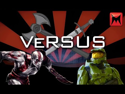 Versus (Video Game Fights): Kratos vs. Master Chief | Machinima Archive