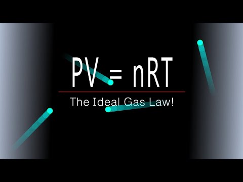 PV=nRT The Ideal Gas Law: What is it, What is R, four practice problems solved including molar mass