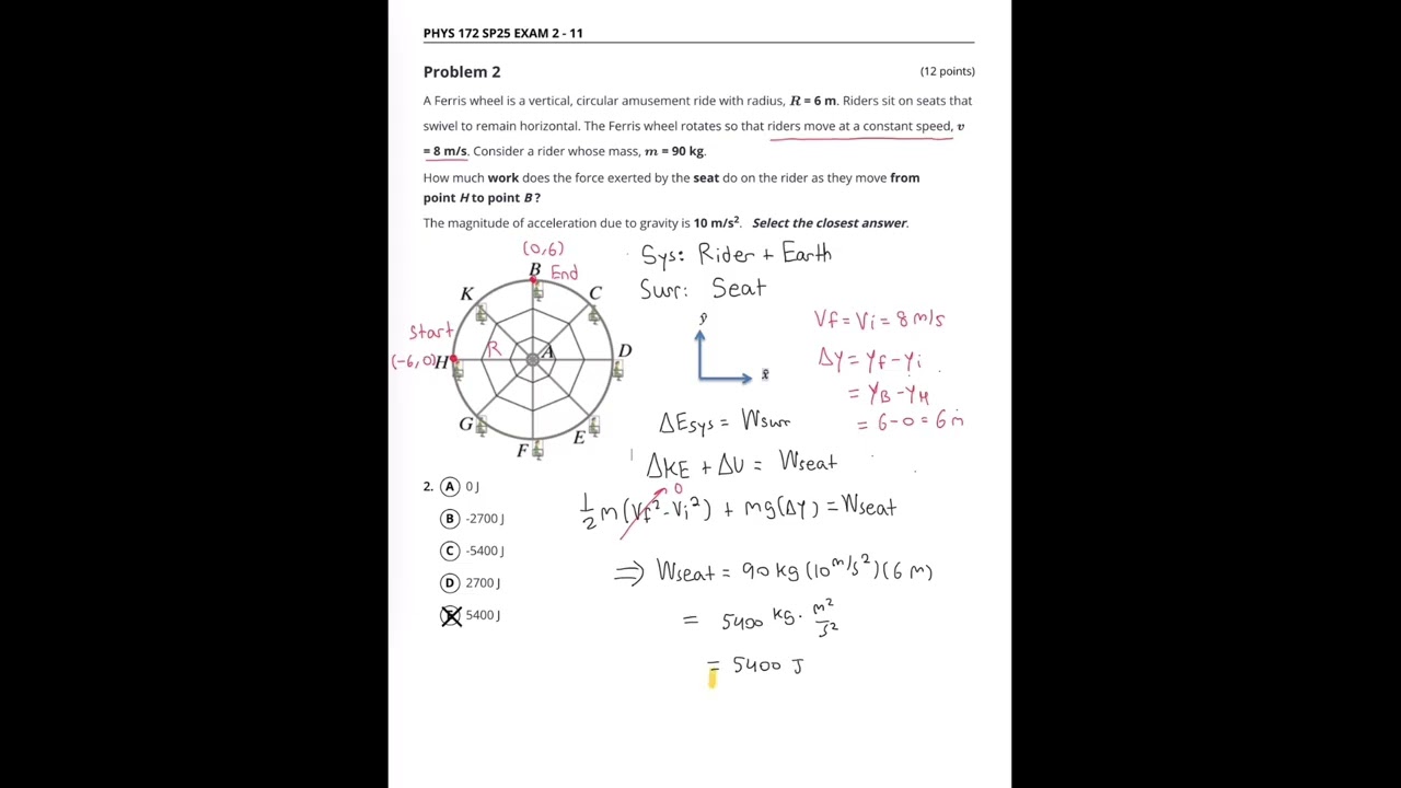 PHYS 172 Spring 2025 Exam 2