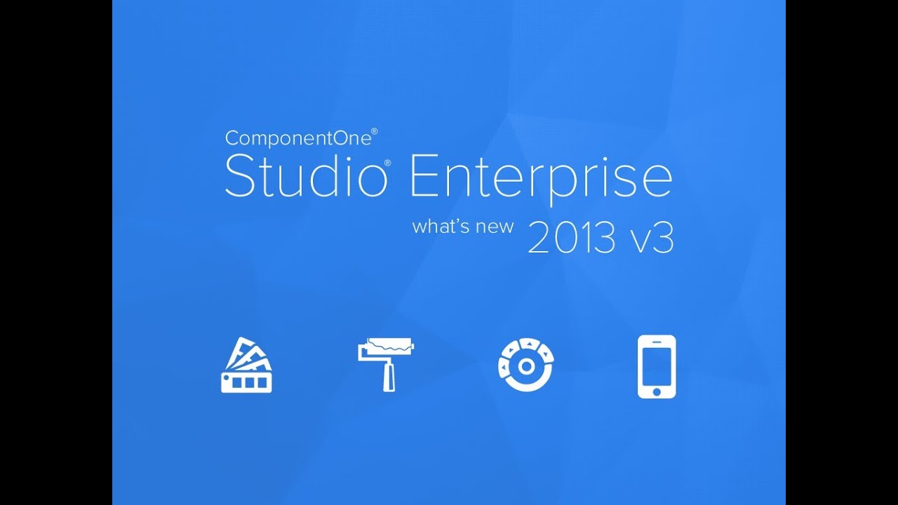 ComponentOne Studio Enterprise What's New 2013 v3