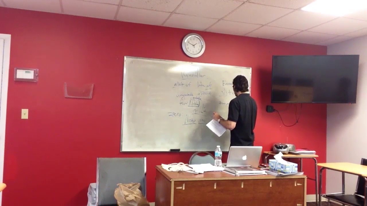 OTP English Lesson - Richard - Study Phase - Quantifiers in Everyday Conversation