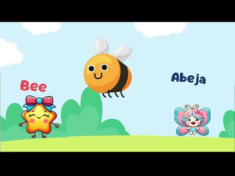 Infant Star | Fun Learning: English and Spanish Insect Words for Kids