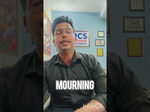 Pope francis death | Mourning meaning | indian 3 days state mourning