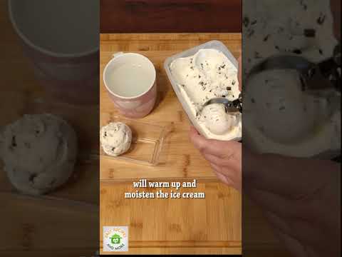 How to Scoop Ice Cream Like a Pro | #Shorts