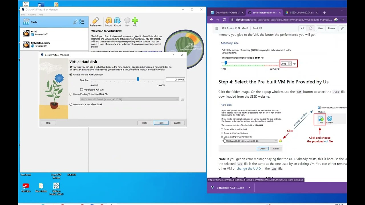 Seed Lab Operating System Setup Ubuntu | LINUX | Network Security Lab