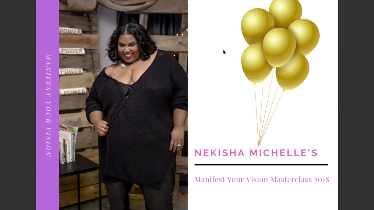 Manifest Your Vision Masterclass 2019