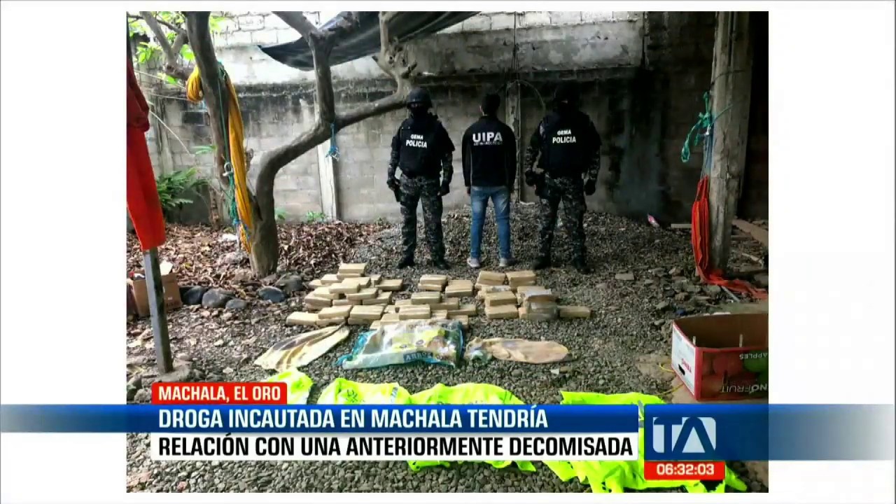 La Policía da un gran golpe al narcotráfico - Teleamazonas