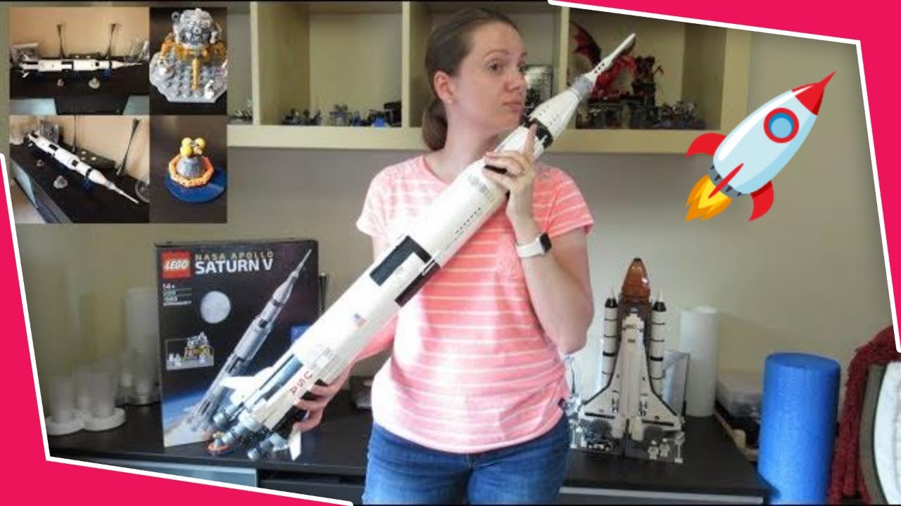 LEGO NASA Apollo Saturn V Ideas 21309: Epic Time-lapse Build