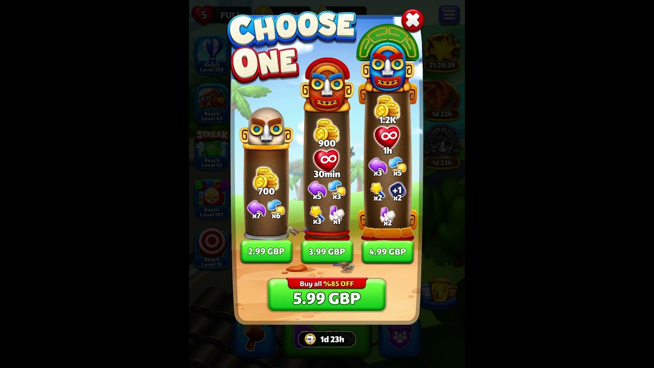 Tile busters match 3D game levels 1 to 10
