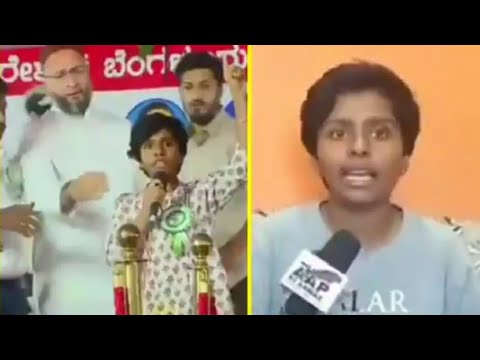 Who is amulya leona | Amulya leona with owaisi | Amulya leona reality