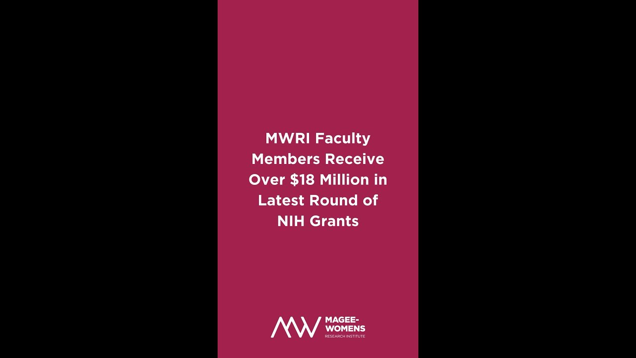 MWRI FACULTY MEMBERS RECEIVE OVER $18 MILLION IN LATEST ROUND OF NIH GRANTS